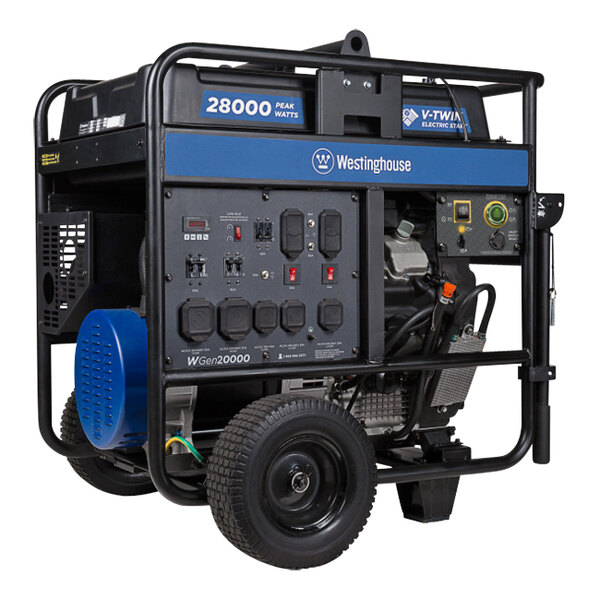 Westinghouse WGen20000 999 CC Ultra-Duty Gasoline-Powered Portable ...