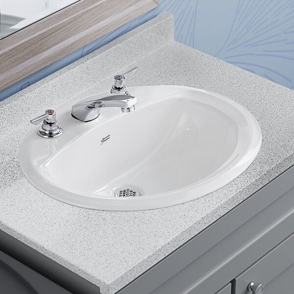 American Standard 0475020.020 Aqualyn 20 3/8" x 17 3/8" White Vitreous ...