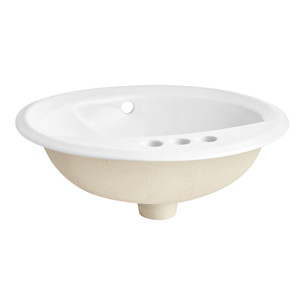 American Standard 0476028.020 Aqualyn 20 3/8" x 17 3/8" White Vitreous ...