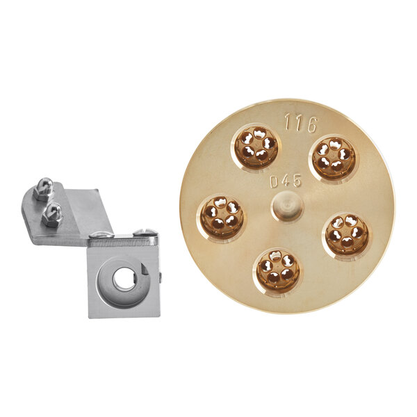 Estella 348PEM9D116K #116 Penne Pasta Die with Diagonal Cutter Kit - 8. ...