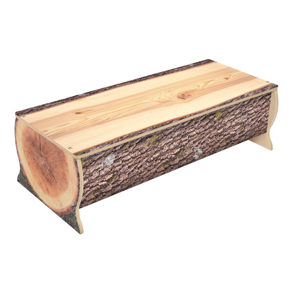 Whitney Brothers Nature View 34" x 14 1/2" x 10" Large Live Edge Wood ...
