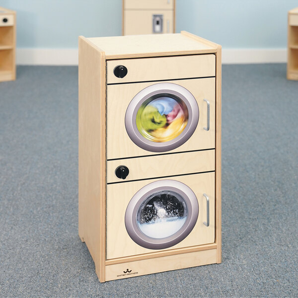 Whitney Brothers Let's Play 14 3/4" x 12 1/2" x 29 1/2" Natural Toddler ...