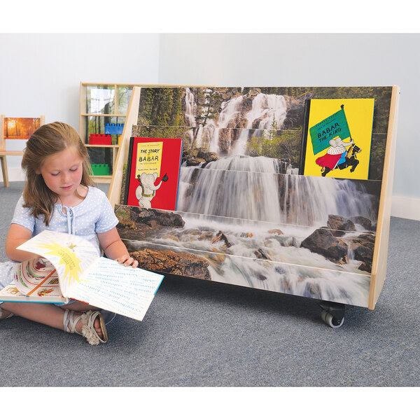 Whitney Brothers Nature View WB0936 36" x 13 1/4" x 28" 4-Shelf Wood ...