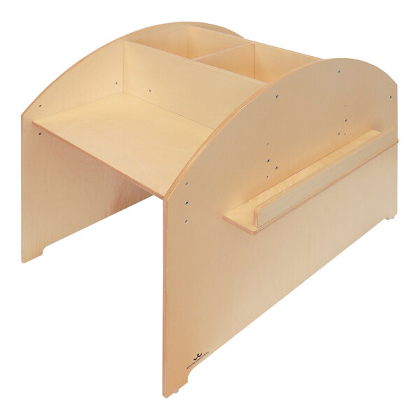 Whitney Brothers 31" x 37 1/2" x 29 3/4" 2-Student Adjustable Wood ...