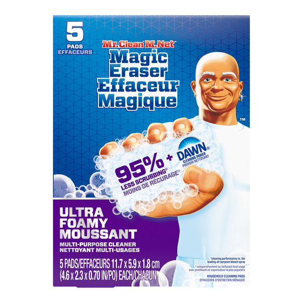 Mr. Clean 51097 Magic Eraser Kitchen with Dawn - 5/Box