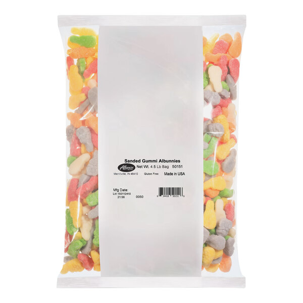 Albanese Sanded Gummi Albunnies 4.5 lb.