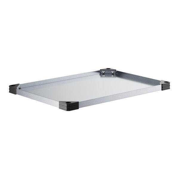 Regency 21" x 30" NSF Galvanized Steel Solid Shelf