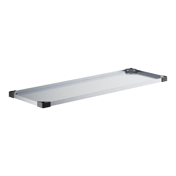 Regency 18" x 54" NSF Galvanized Steel Solid Shelf