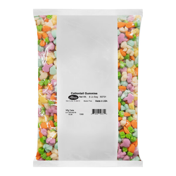 Albanese Cottontail Gummi Mix 5 lb.
