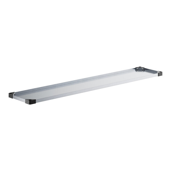 Regency 14" x 72" NSF Galvanized Steel Solid Shelf