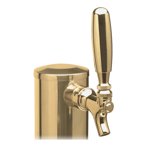 Micro Matic 4301-GP 3 1/4" Gold Finish Plastic Beer Tap Handle