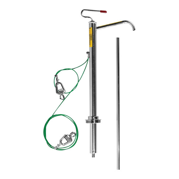 Justrite Electro Zinc-Plated Steel Piston Safety Drum Pump for 30 and ...