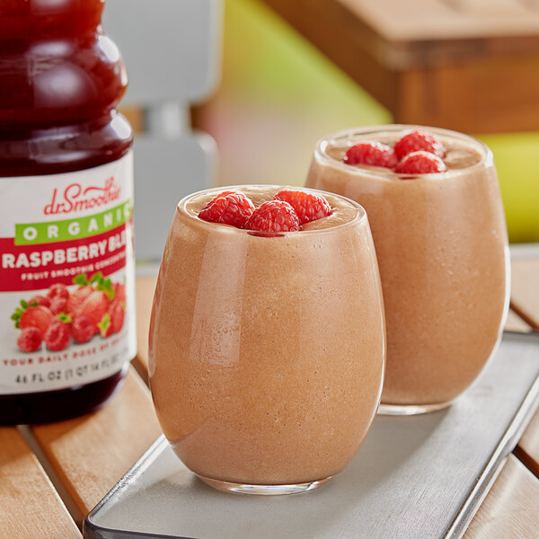 Dr. Smoothie Organic Raspberry Fruit Smoothie Mix 46 fl. oz.