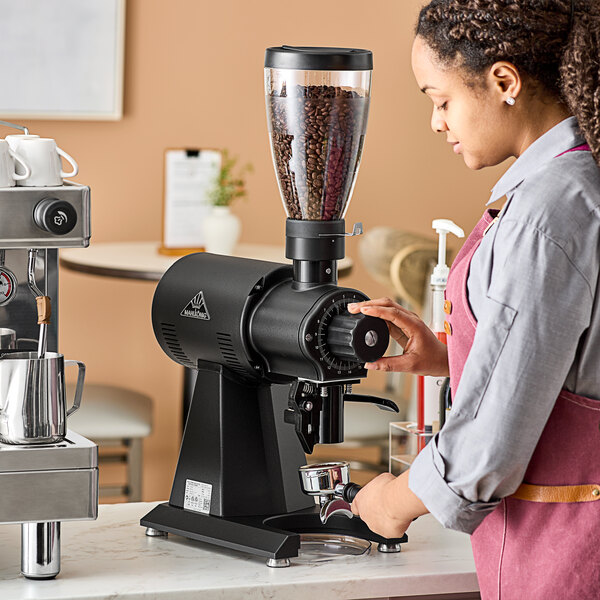 Mahlkonig EK43 S 1.8 lb. Black Allround Coffee Grinder - 120V