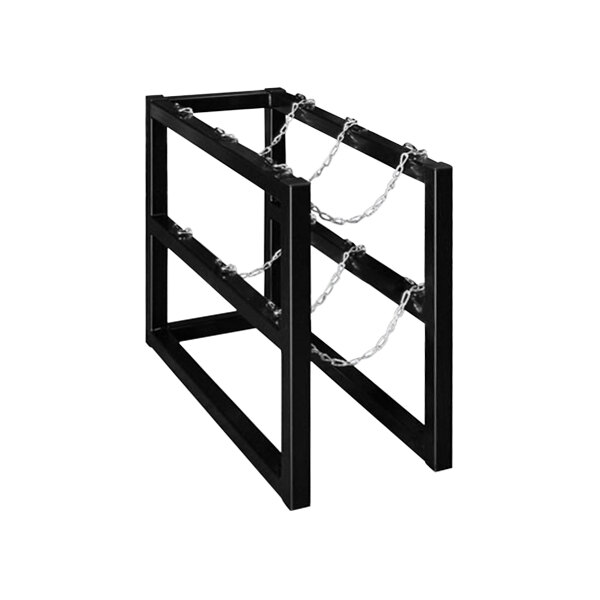 Justrite 16" x 38" x 30" Gas Cylinder Barricade Rack for 3 Vertical ...