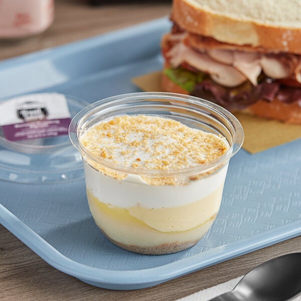 Our Specialty Treat Shop Banana Pudding Parfait Cup 4.5 oz. - 8/Case