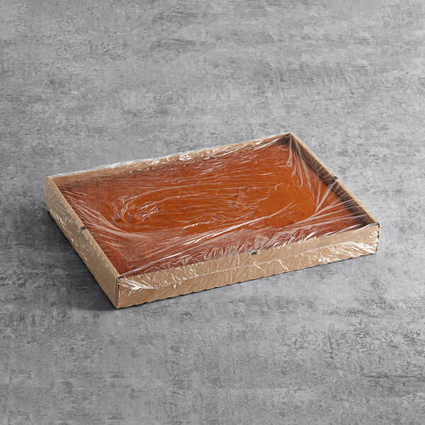 Rich's Un-Iced Butter and Vanilla Cake 1/2 Sheet - 4/Case