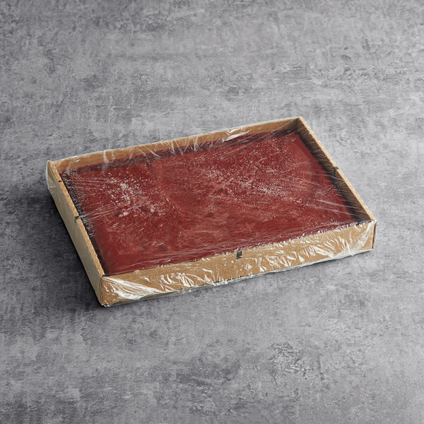 Rich's Allen Un-Iced Red Velvet Cake 1/2 Sheet - 5/Case