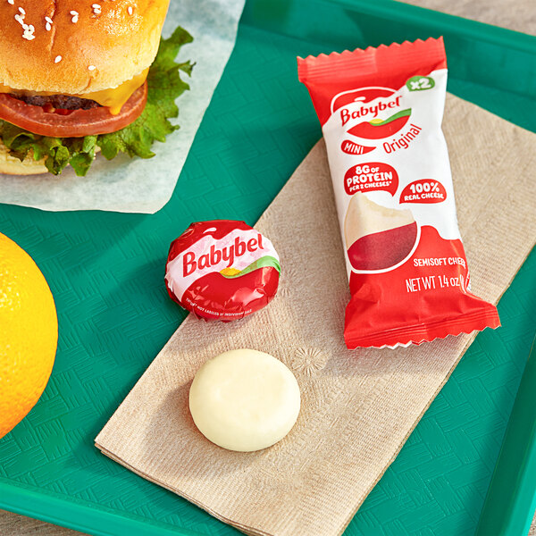 Babybel Original Mini Cheese 2-Count Pack - 20/Case