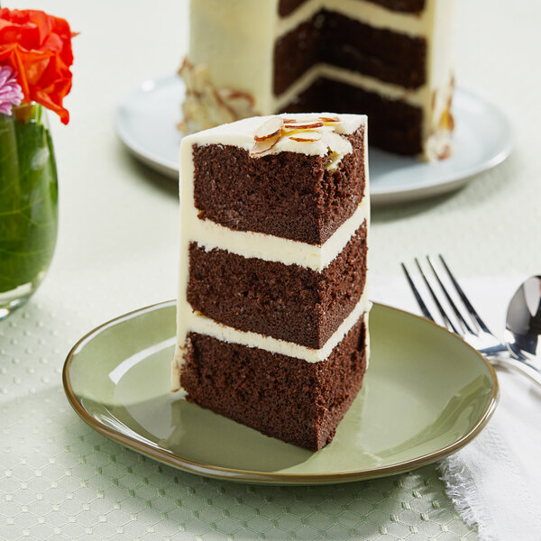 Rich's Allen Un-Iced Round Chocolate Cake 5" - 48/Case