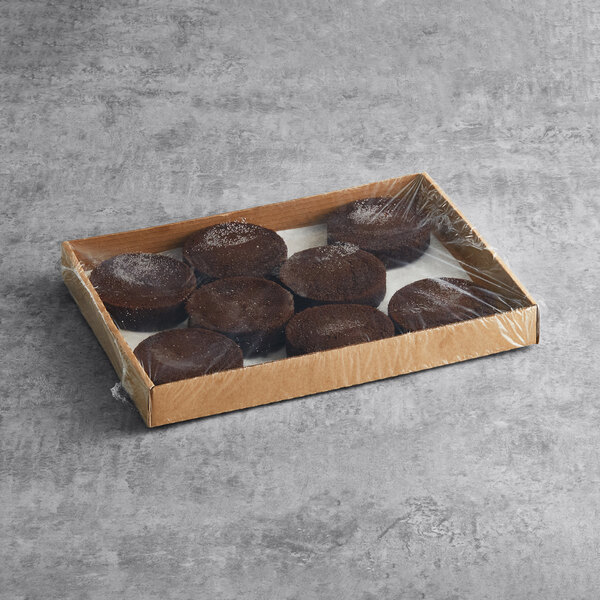 Rich's Allen Un-Iced Round Chocolate Cake 5" - 48/Case