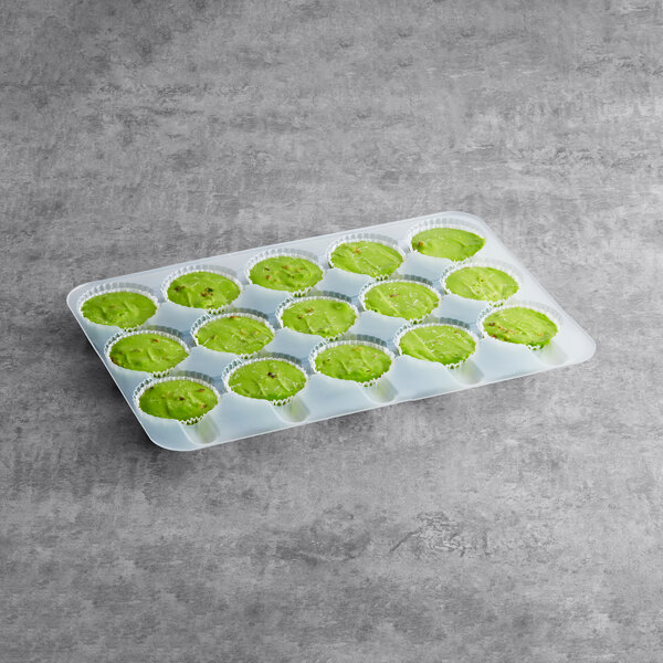 Brill Pre-Portioned Pistachio Muffin Batter 6.25 oz. - 75/Case