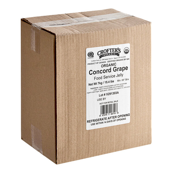 Crofter's Organic Concord Grape Jelly 15.4 lb.