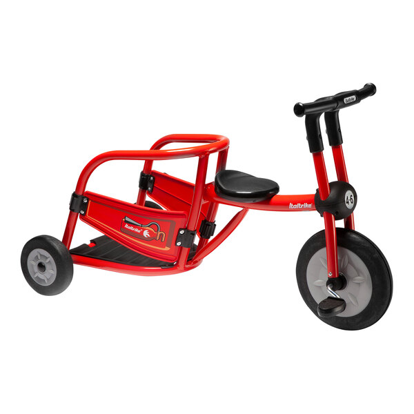 Italtrike Pilot Fire Truck Carry Ride-On Tricycle