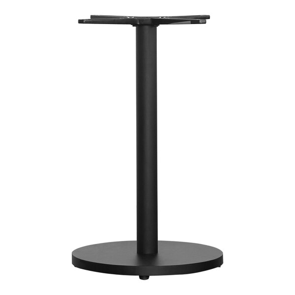 NOROCK Lunar 17" Round Sandstone Black Powder-Coated Steel Self ...