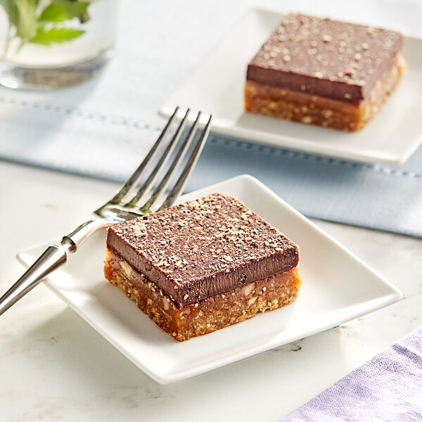 Nats Rawline Plant-Based Vegan Caramel and Chocolate Raw Cake Square ...