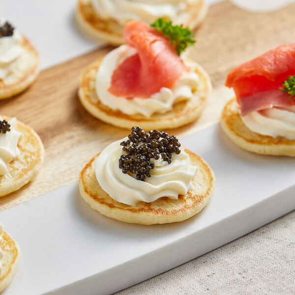 Le Chic Patissier Butter Mini Blini 0.25 oz. - 160/Case