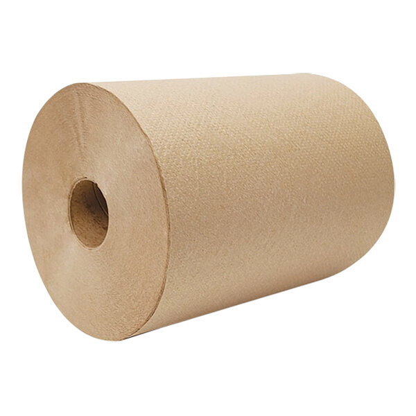 Morcon Morsoft 10" 1-Ply Natural Kraft Hardwound Paper Towel Roll, 800 ...
