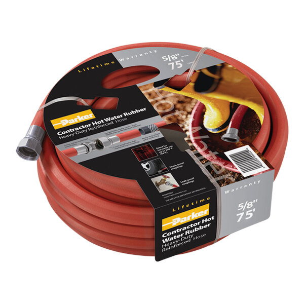 Parker 75' x 5/8" Premium Hot Water Hose HWR5875