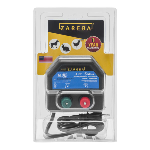 Zareba 5 Mile AC-Powered Low Impedance Electric Fence Charger EA5M-Z ...