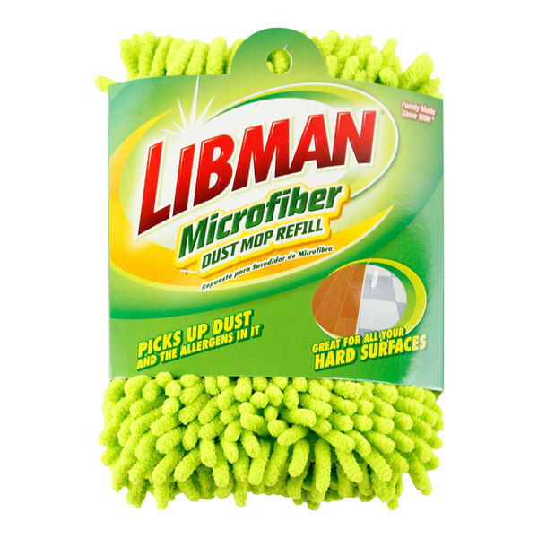 Libman 196 18 1/2" Microfiber Dust Mop Pad for 195 - 6/Case