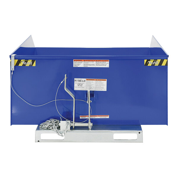 Blue Hopper USED VESTIL STANDARD DUTY DUMPING HOPPER D-100-LD - Jeff ...