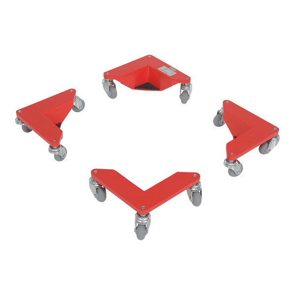 Vestil Aluminum Corner Mover Dolly CMD-A-200-4PK - 800 lb. Capacity - 4 ...