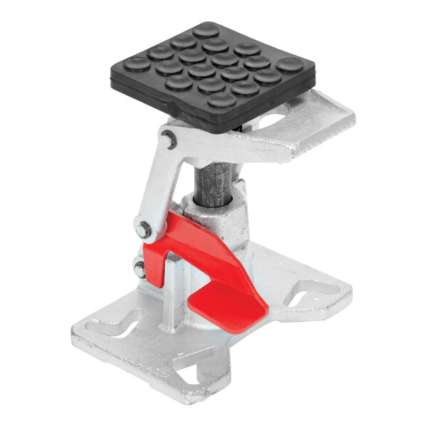 Vestil FL-ADJ-810 6 1/4"-11 1/2" Adjustable Height Steel Floor Lock