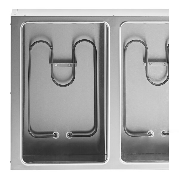 ServIt Four Pan Open Well Electric Steam Table with Fully Enclosed Base ...