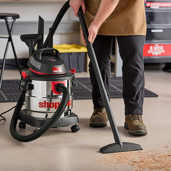Shop-Vac 5989305 5 Gallon 4 1/2 Peak HP Stainless Steel Wet / Dry ...