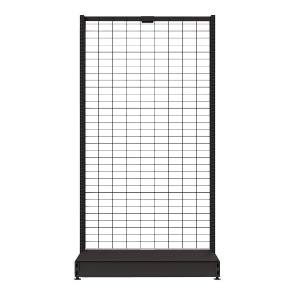 Wanzl Wire Tech 100 48" X 15" X 55" Single-Sided End-Cap Gondola ...