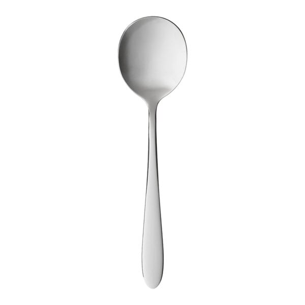 Libbey Novara 6 5/8" 18/0 Stainless Steel Heavy Weight Bouillon Spoon ...