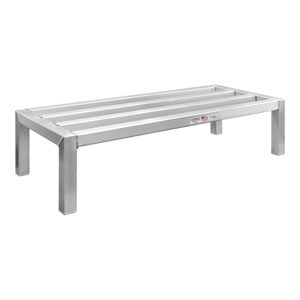 New Age Lifetime Series 60" x 24" x 12" Aluminum Dunnage Rack - 4,000 lb. Capacity 4010