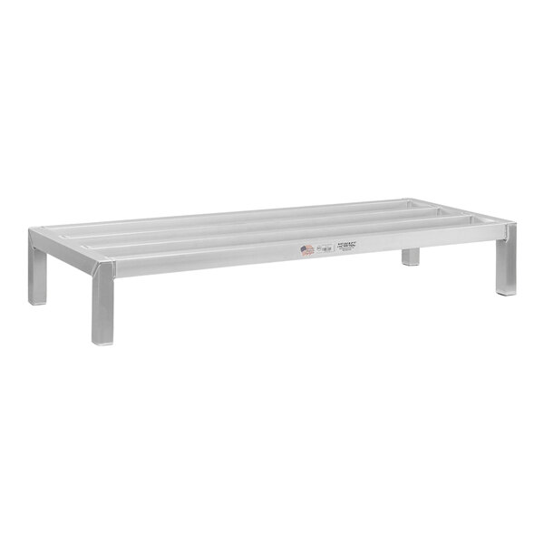 New Age 2000 Series 48" x 20" x 8" Aluminum Heavy-Duty Dunnage Rack ...