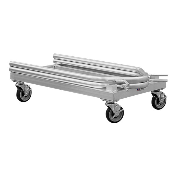 New Age 36" x 24" x 45 1/4" Aluminum Double-Sided Mat Cart 51087