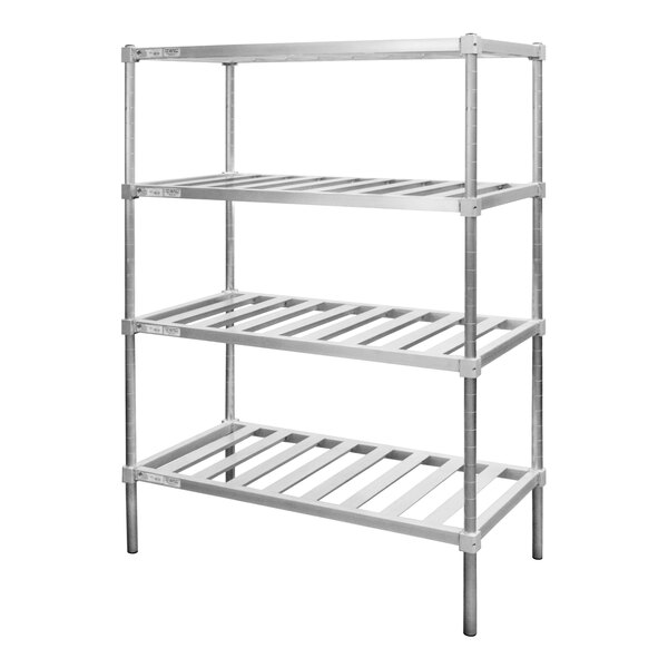 New Age 48" x 24" x 76" Aluminum Pot and Pan Drying Rack P2448