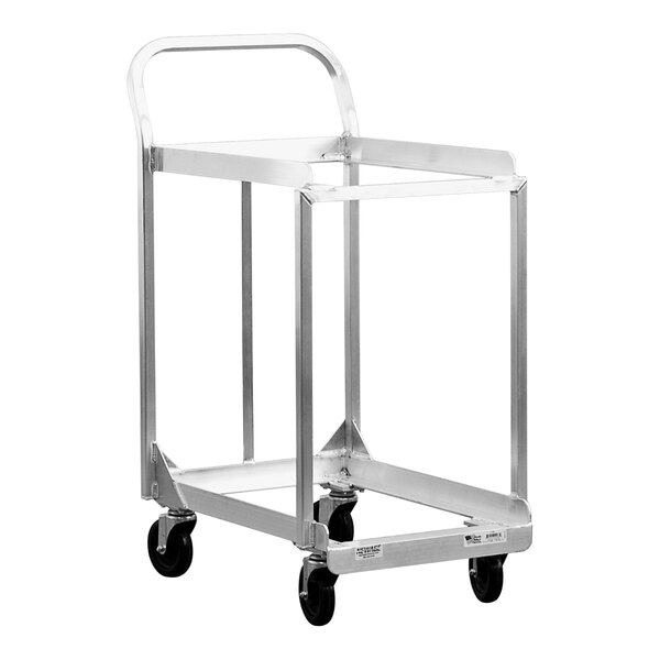 New Age 21" x 30" x 44 1/2" 2-Tier Aluminum Bun Pan Truck 1194