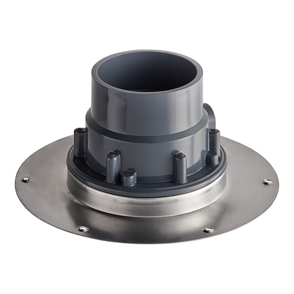 Sioux Chief 822-3PNR 822 Series Halo Round Light-Duty Adjustable Floor ...
