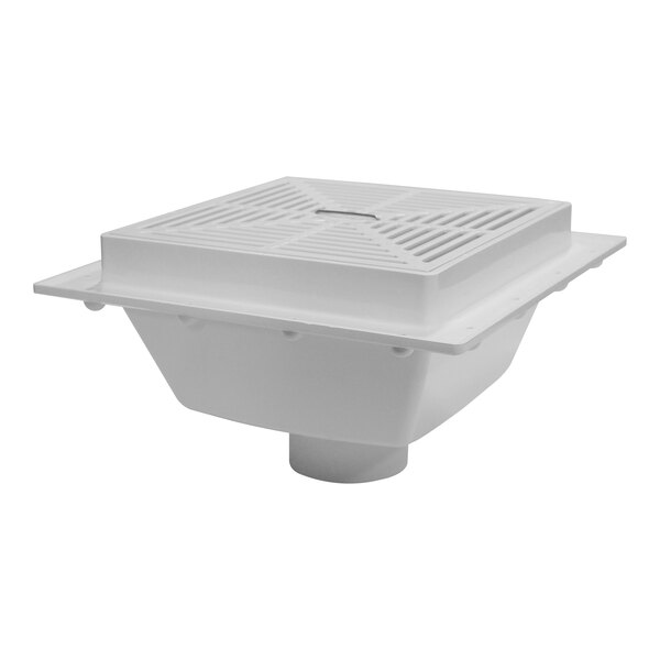 Sioux Chief 861-2P 861 Series SquareMax 14 1/8" Square Light-Duty PVC ...