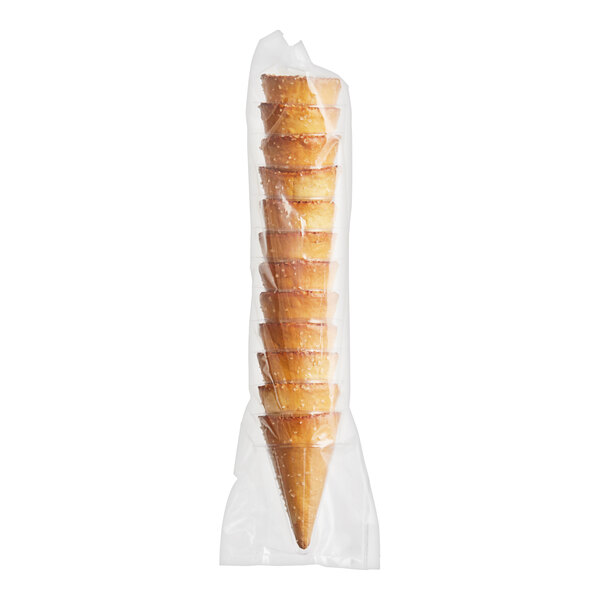The Cone Guys Pretzel Ice Cream Cone - 120/Case